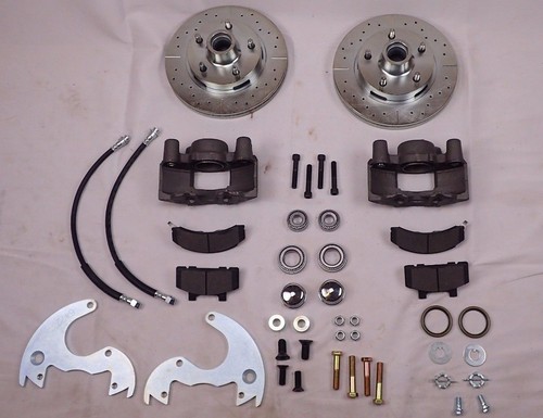 1964-1972 gm A body Chevelle front disc brake conversion use drum brake ...