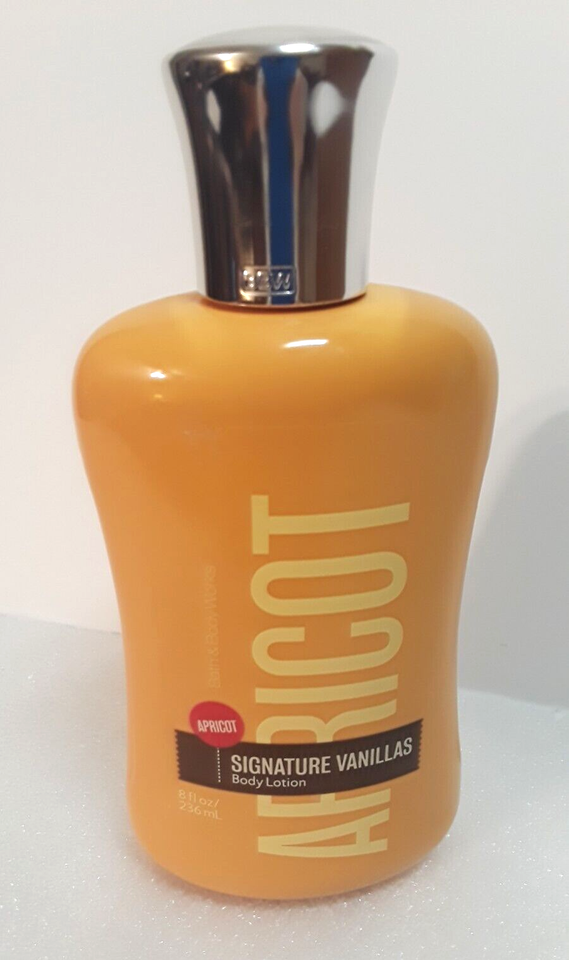 Bath & Body Works Signature Vanillas Apricot Lotion 8oz Rare | eBay