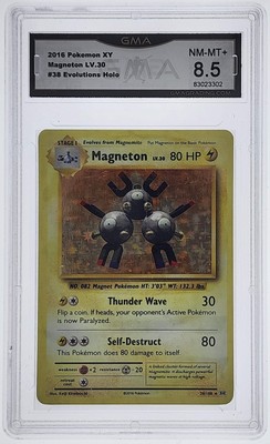 POKEMON TCG: XY MAGNETON HOLO GMA 8.5 (2016) | eBay