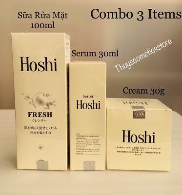 Hoshi Skin Care Japanese Technology Skin regeneration, Anti-aging,Combo ...
