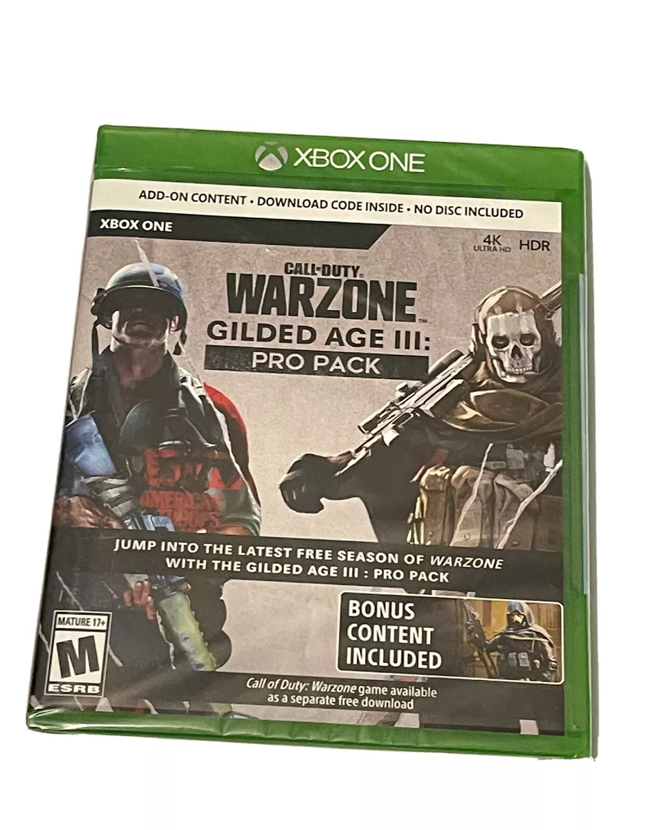 Call Of Duty Warzone Gilded Age Iii Pro Pack Xbox One 57 Off