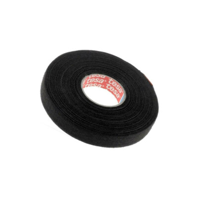 51608-00009-00 Fabric Tape PET Wool W: 15mm L: 25m Black TESA | eBay.de