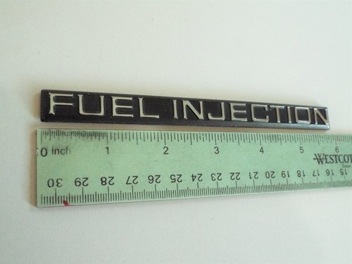 Original 1989-1990 Chevrolet Caprice Fuel Injection Fender Emblem-Badge ...