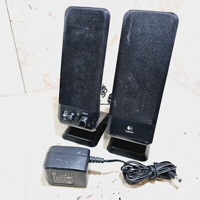 Logitech R-10 Model S-0152A1 10" Multimedia Computer Speaker Set With ...