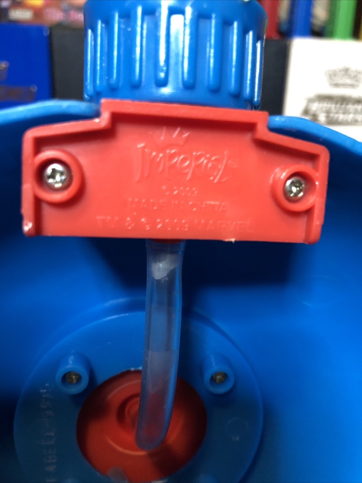 AMAZING SPIDERMAN 9 INCH LAWN SPRINKLER WATER SQUIRT TOY MARVEL ...