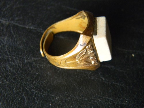 Vintage 1940 SKY KING RADAR RING GLOW IN THE DARK SECRET COMPARTMENT ...