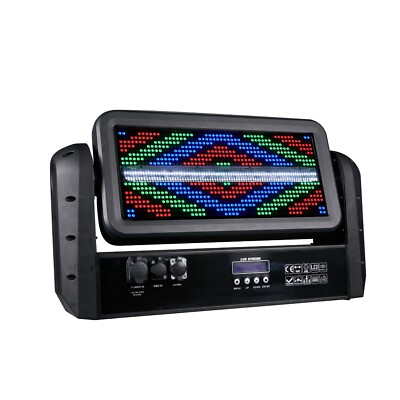 outdoor 864pc RGB+160pc cold white strobe light moving head atomic ...
