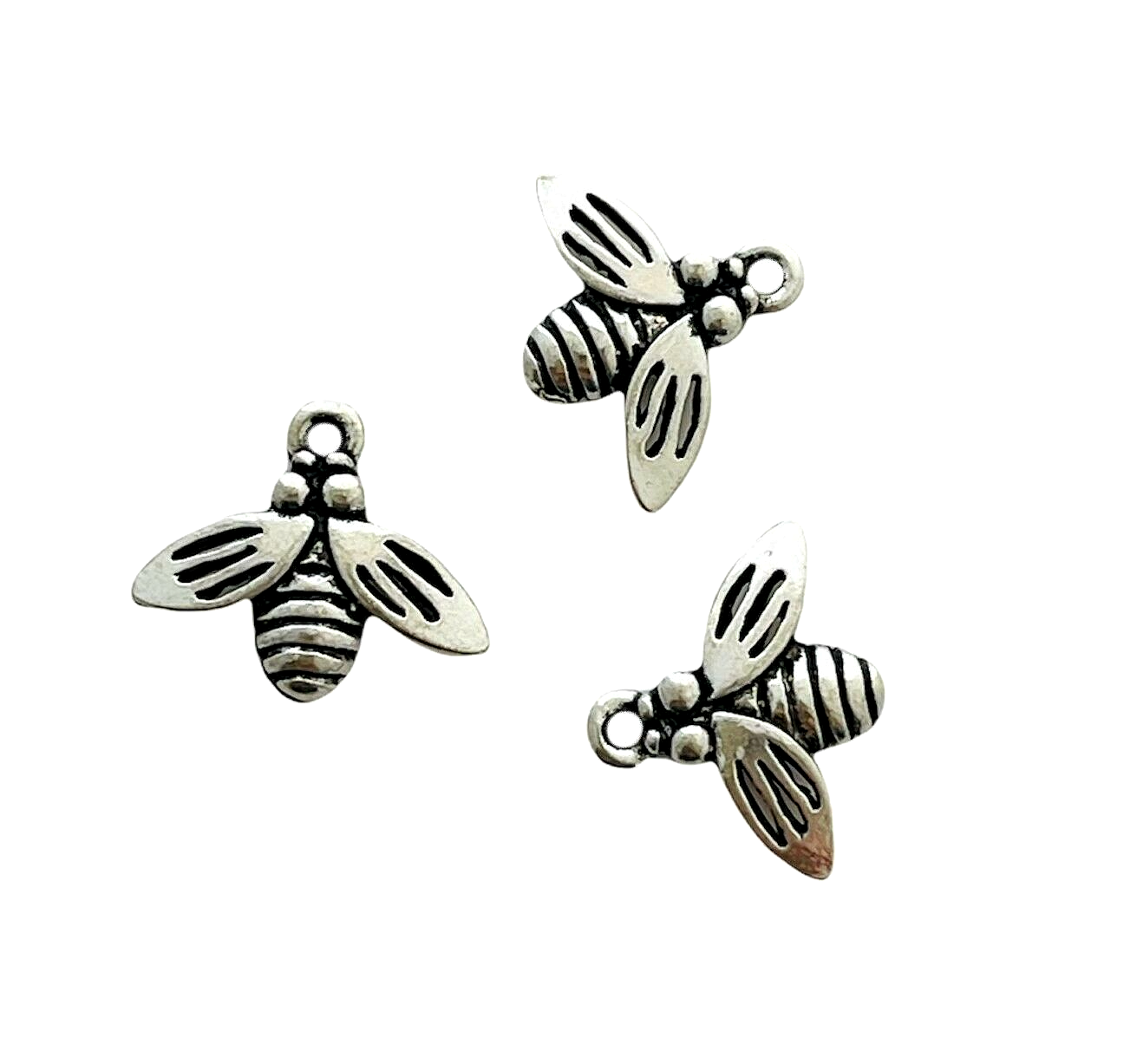 30 pcs Charms Bee's Tibetan Silver 16x13mm Insect Bumble Bee Honey Bead ...