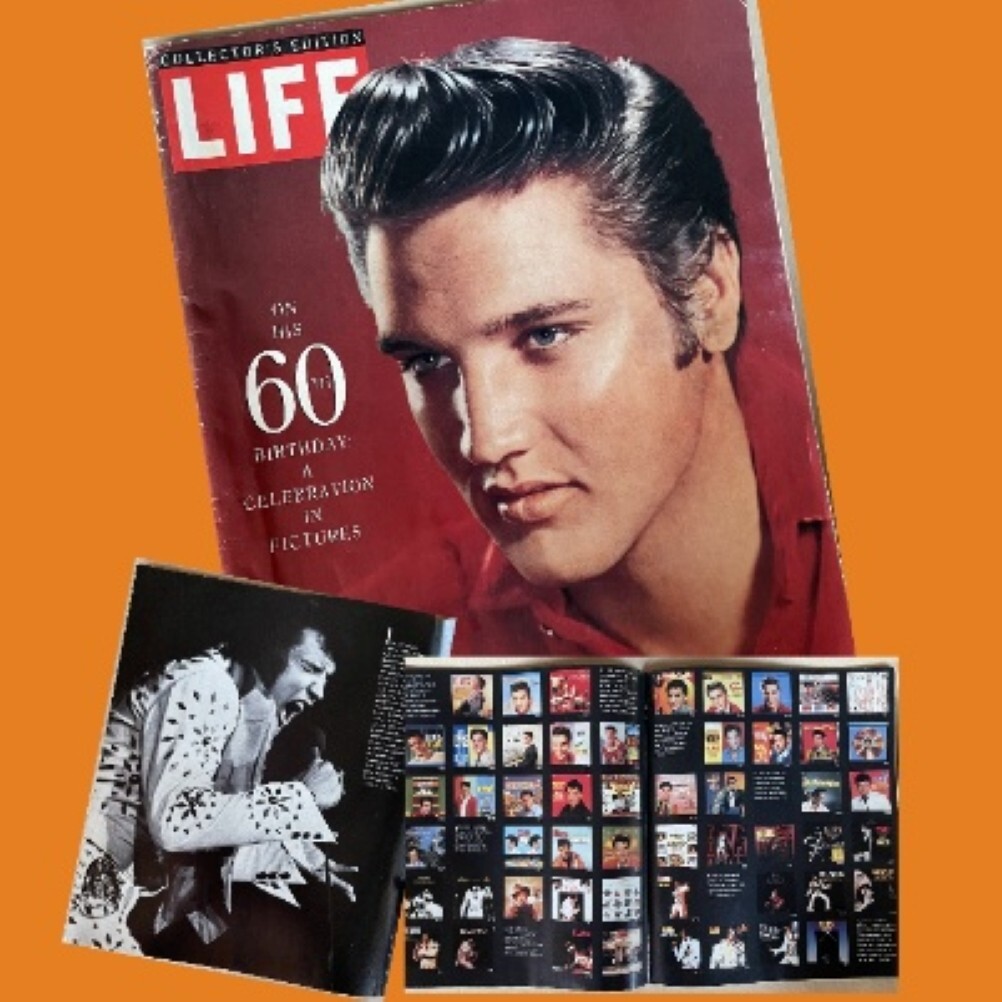 ELVIS PRESLEY Life Magazine 60th Birthday ALBUM COVERS Collectors ...