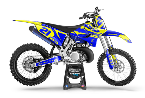Graphics Kit for Yamaha YZ 125 250 (2015-2021) YZ125 YZ250 OGCrew ...