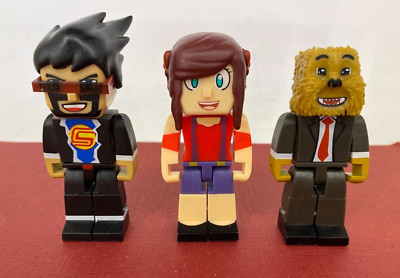 Jazwares 2019 ☆ Tube Heroes : Minecraft ☆ YouTuber Action Figure Lot ...