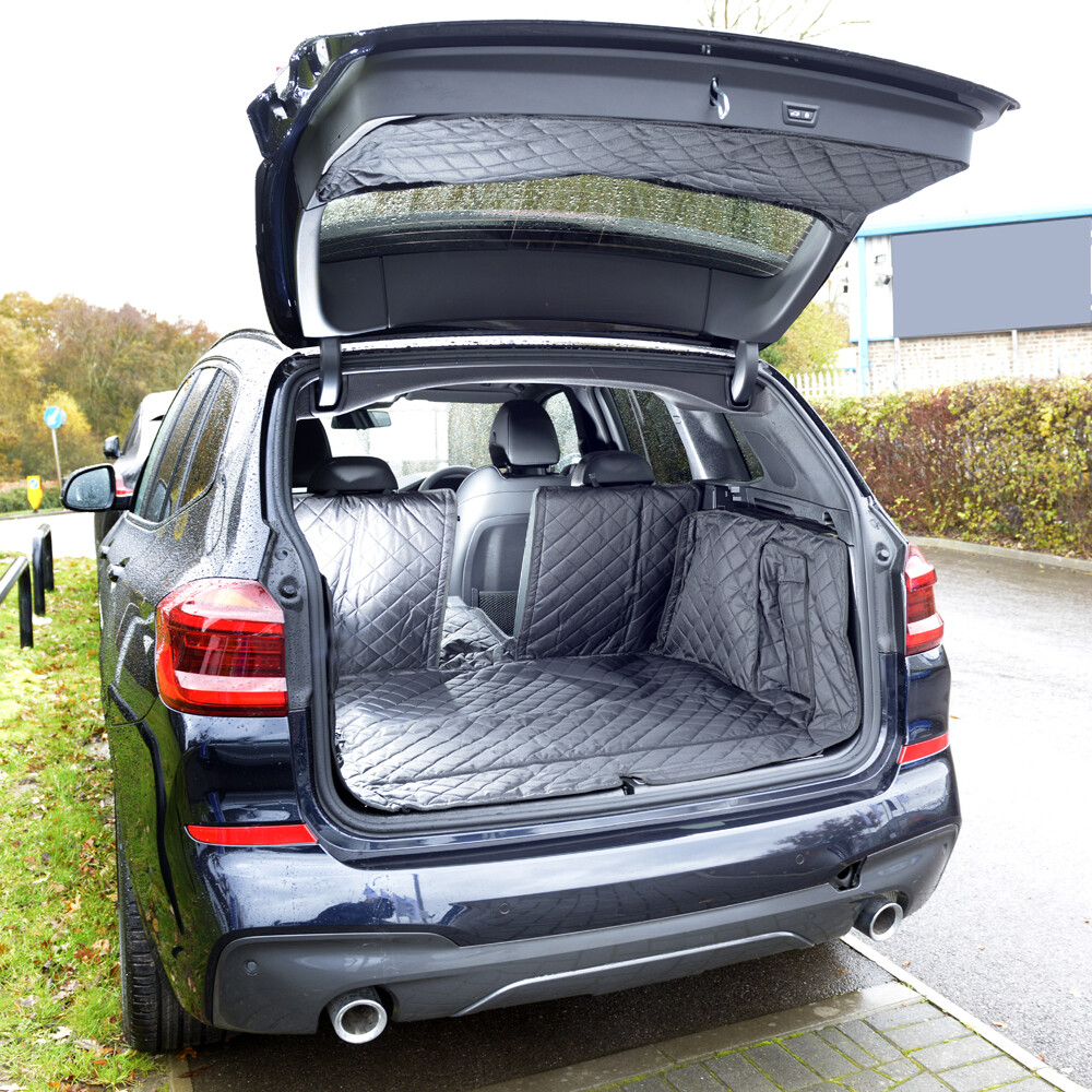 BMW X3/iX3 QUILTED BOOT LINER MAT DOG GUARD TAILORED (2018 ONWARDS) 388 ...