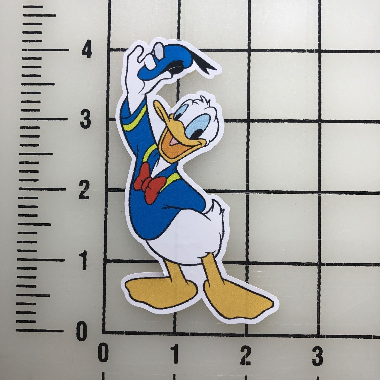 Donald Duck 4" Tall Vinyl Decal Sticker BOGO | eBay
