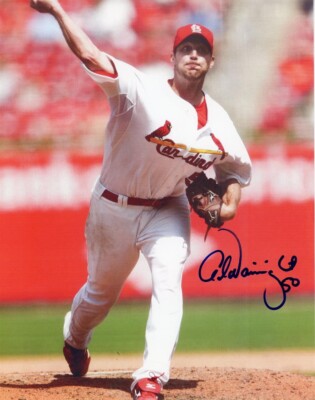 Adam Wainwright Signed Autographed Glossy 8x10 Photo St. Louis ...
