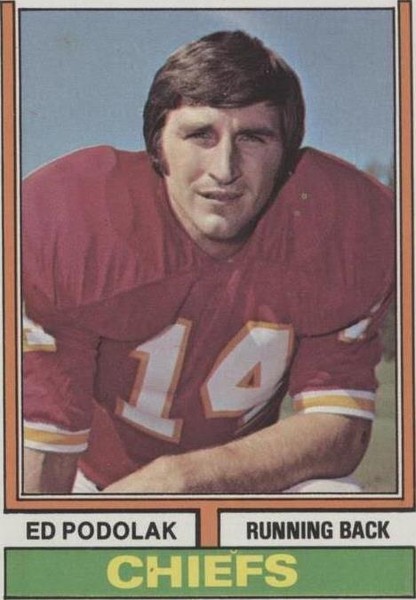 1974 Topps - #7 Ed Podolak for sale online | eBay