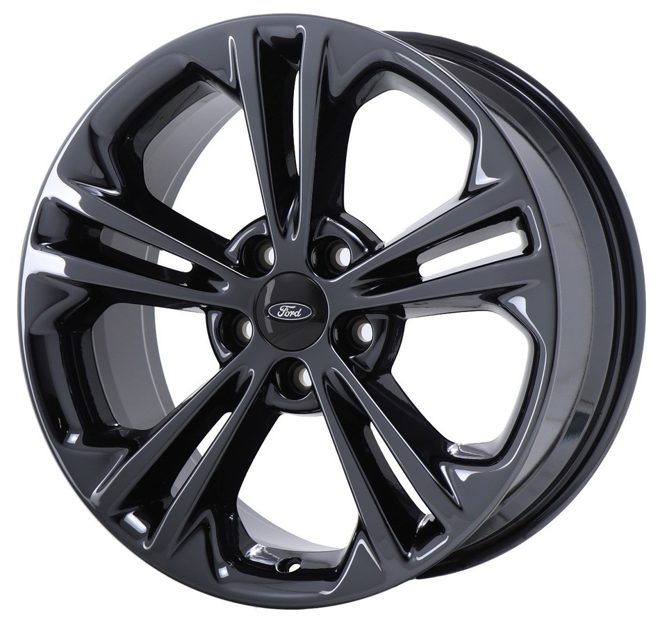 18" FORD TAURUS PVD BLACK CHROME-C WHEELS RIMS FACTORY OEM 3922 2010 ...