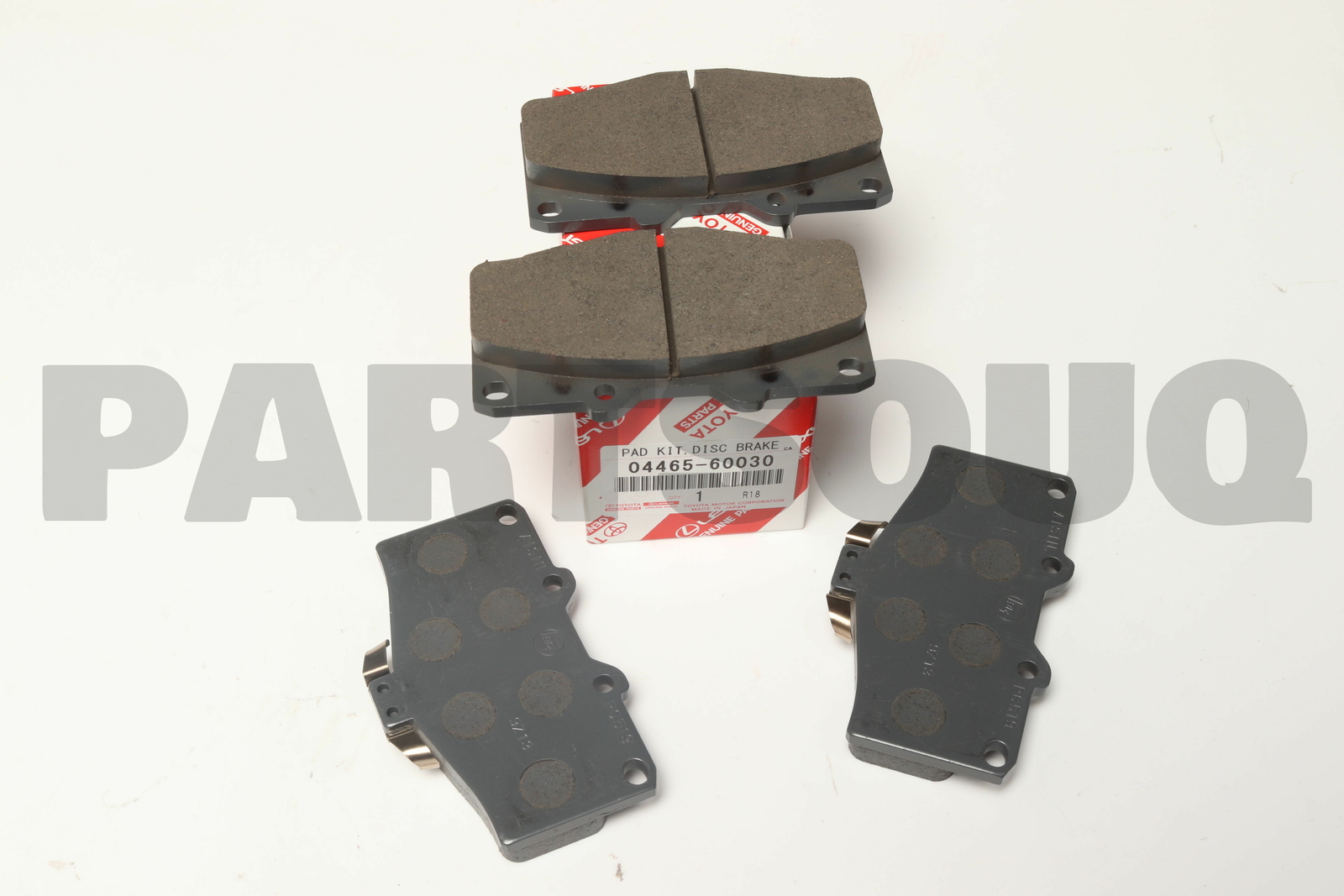 0446560030 Genuine Toyota PAD KIT, DISC BRAKE, FRONT 04465-60030 | eBay