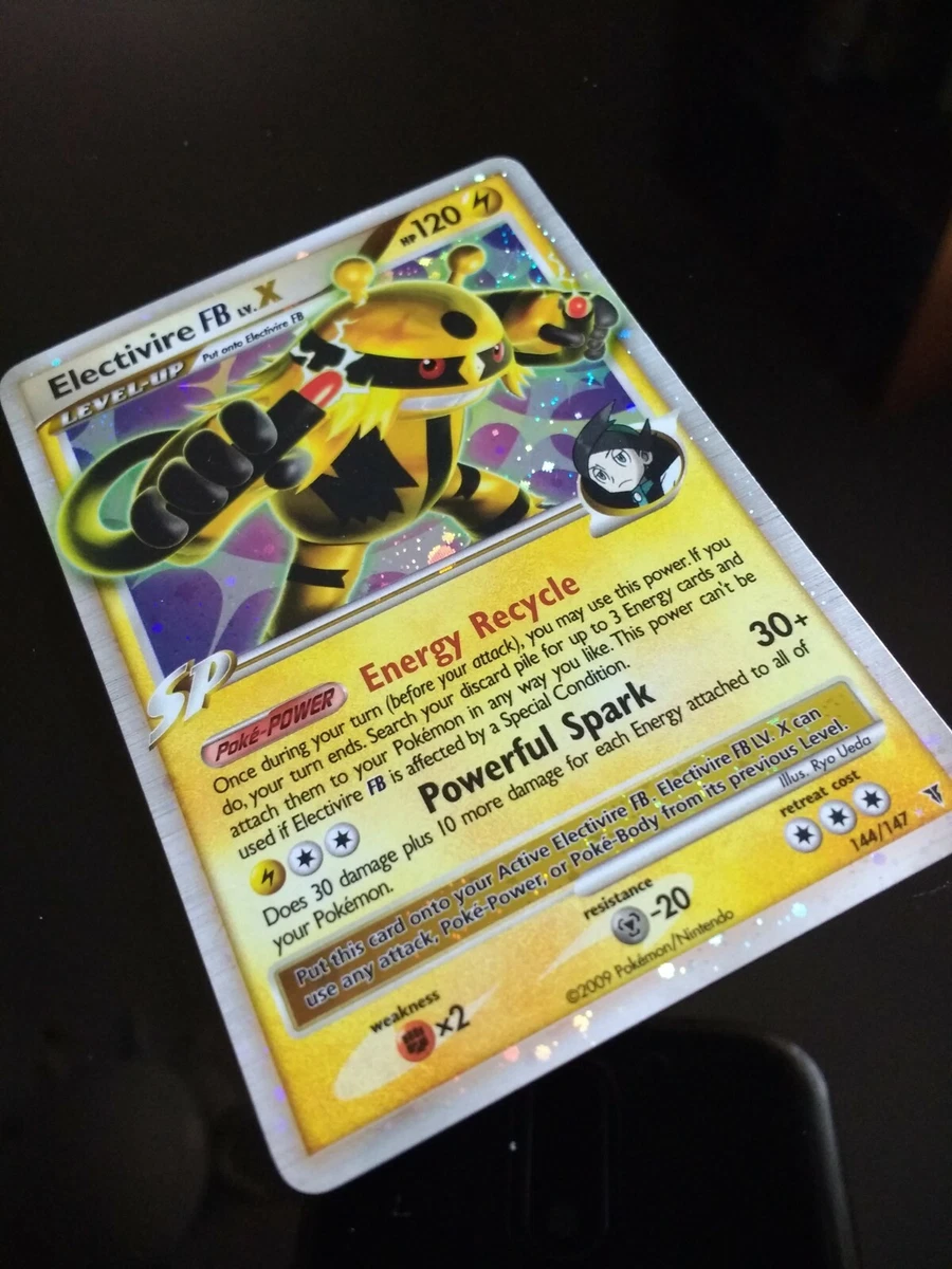 Pokemon Electivire Card Ex