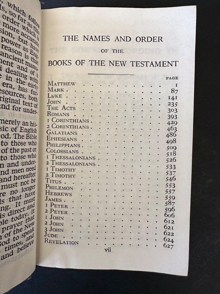 New Testament of Our Lord Savior Jesus Christ Revised Standard Version ...