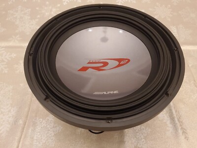 Alpine Type R 12 SWR1242D 12” Inch Subwoofer Dual 4 Ohms 1500 Watts | eBay
