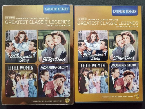 TCM Katharine Hepburn DVD Philadelphia Story Stage Door Little Women ...