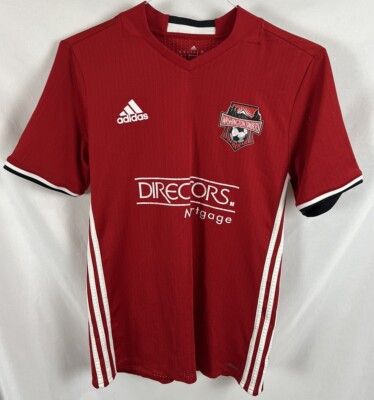 Adidas Portland Timbers Jersey Mens Medium Soccer Red Directors ...
