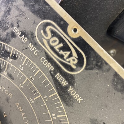 Capacitance Meters - Solar Capacitor Analyzer