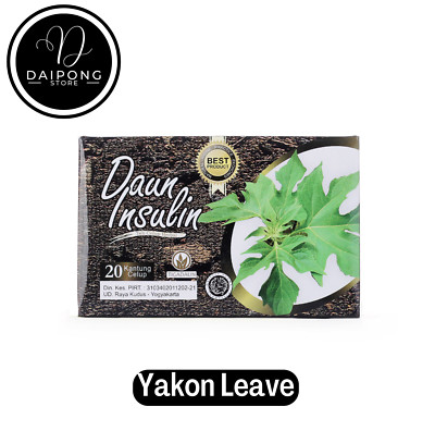 20 Bags Herbal Tea Daun Insulin - Insulin / Yakon / Smallanthus Leaves ...