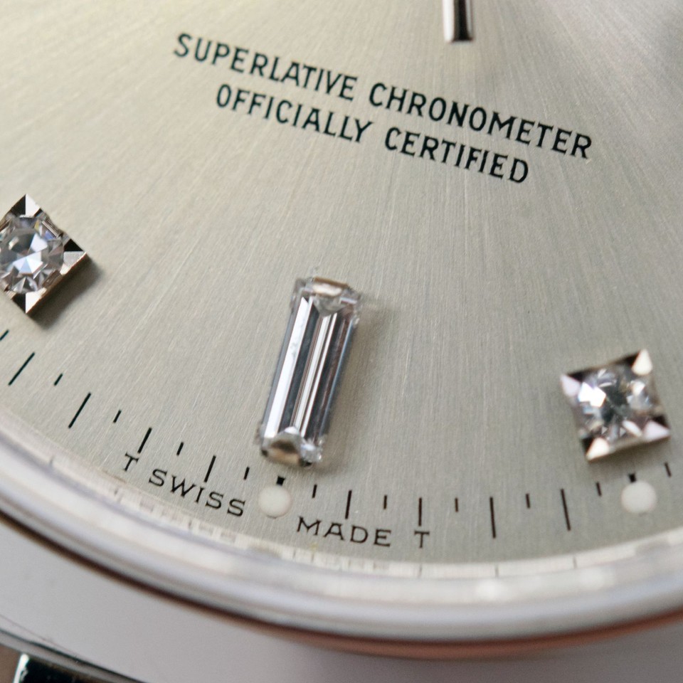 Rolex Day-Date 18206 Platinum 36mm Factory Diamond Dial Automatic Watch ...
