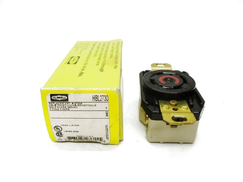 HUBBELL HBL2730 480VAC 30A NSMP | eBay