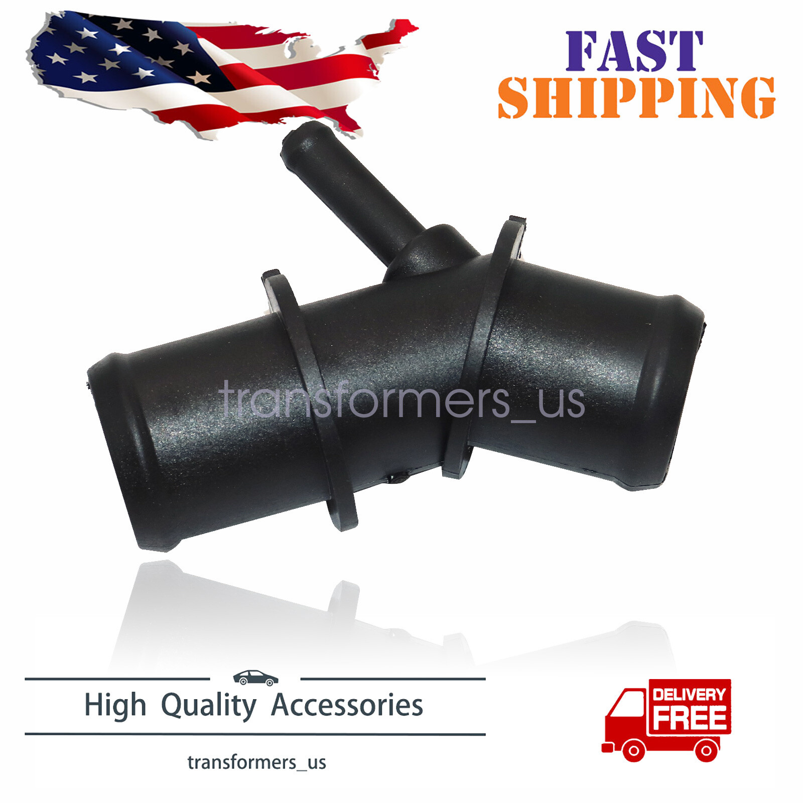 For 2009-2012 TOYOTA RAV4 RADIATOR UPPER HOSE CONNECTOR PIPE ADAPTER ...