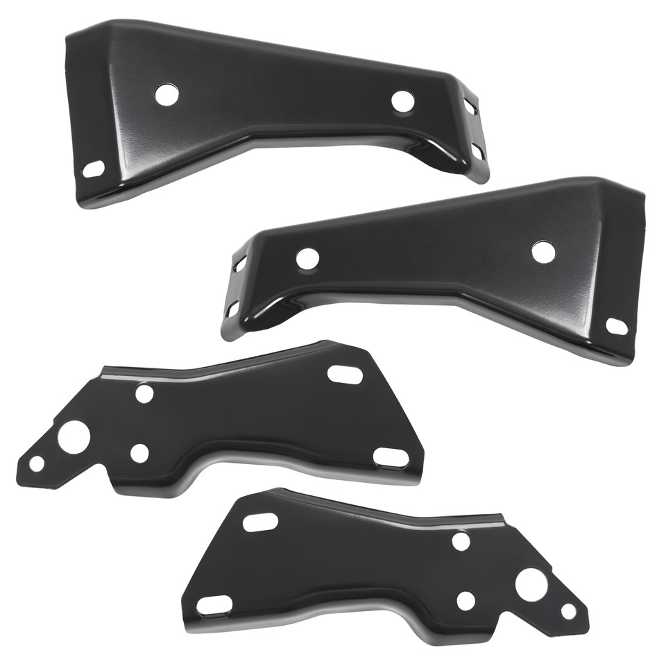 Rear Bumper Inner Outer Bracket Mounting Set For Chevy C/K 1500 ...