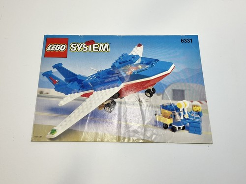 LEGO System Patriot Jet Airplane 6331 Instruction Manual Book Vintage ...
