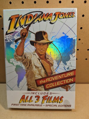 Indiana Jones: The Adventure Collection DVD 3-Disc Special Edition Set ...