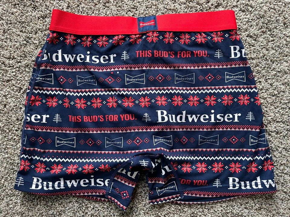 Saxx Ballpark Pouch Daytripper Boxer Briefs Size Medium Budweiser | eBay