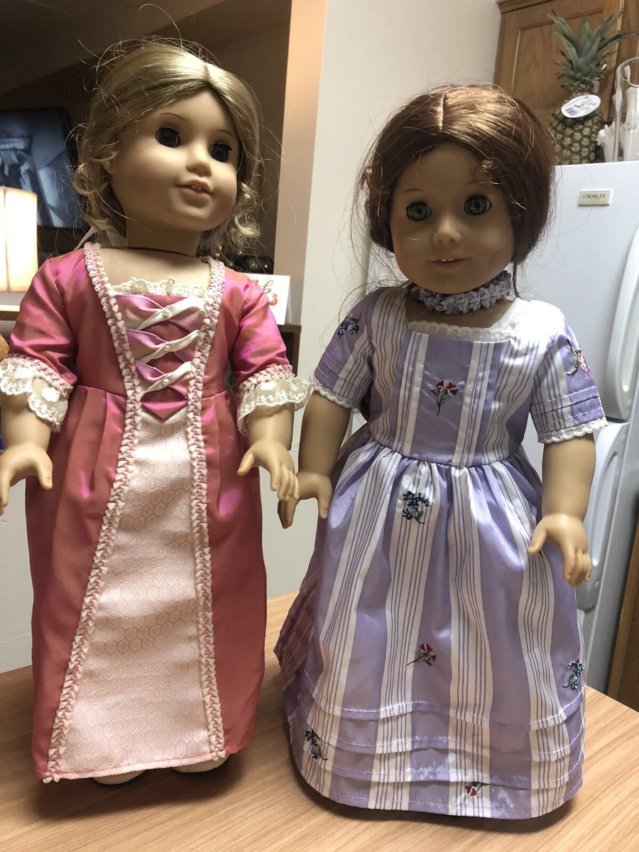 American Girl Doll Felicity And Elizabeth