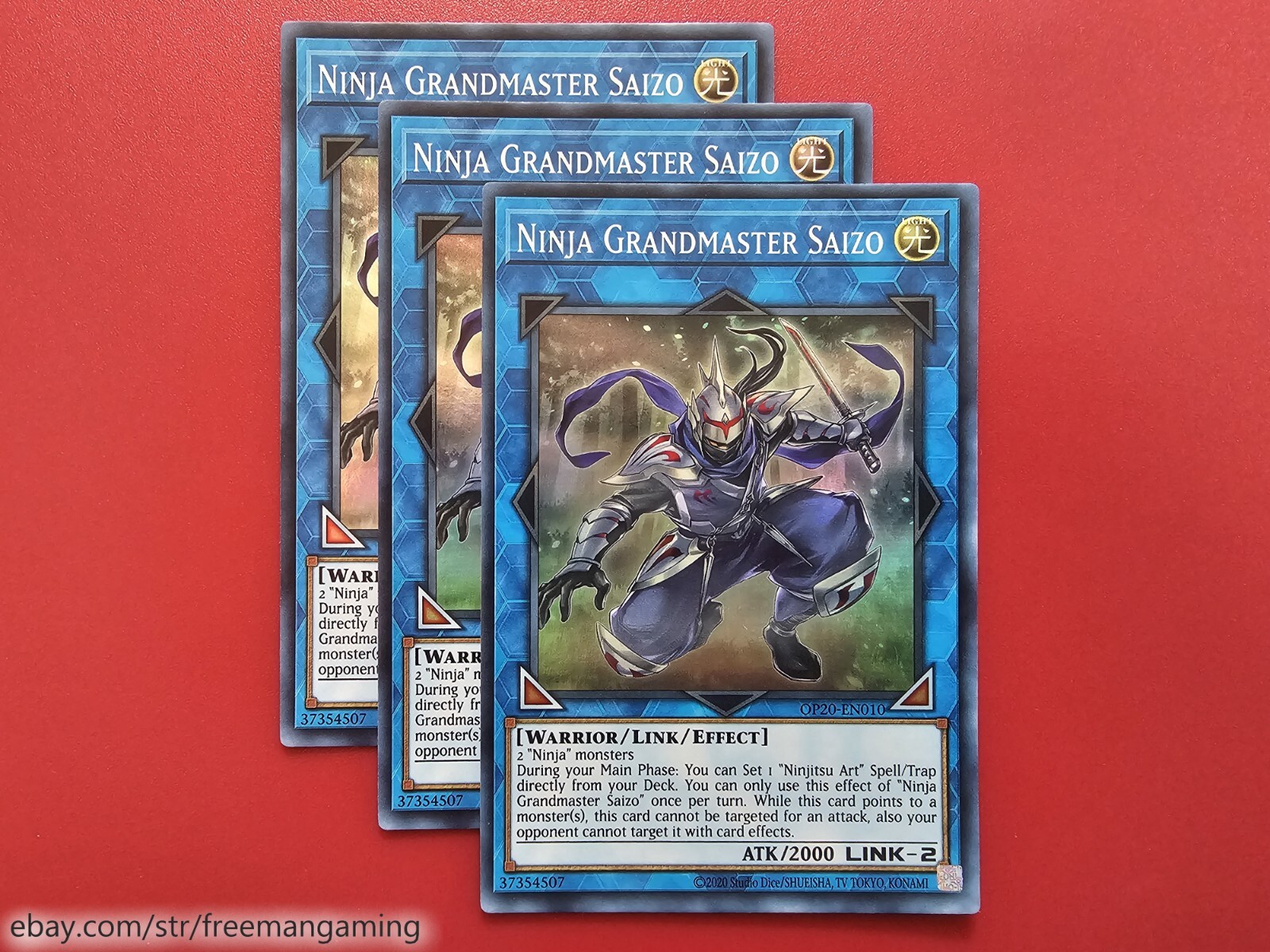 Yugioh Ninja Deck 49 Card Grandmaster Hanzo Saizo Meizen Budget ...