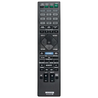 RM-AAU210 Replace Remote Control For Sony STR-ZA1000ES STR-ZA3000ES STR ...