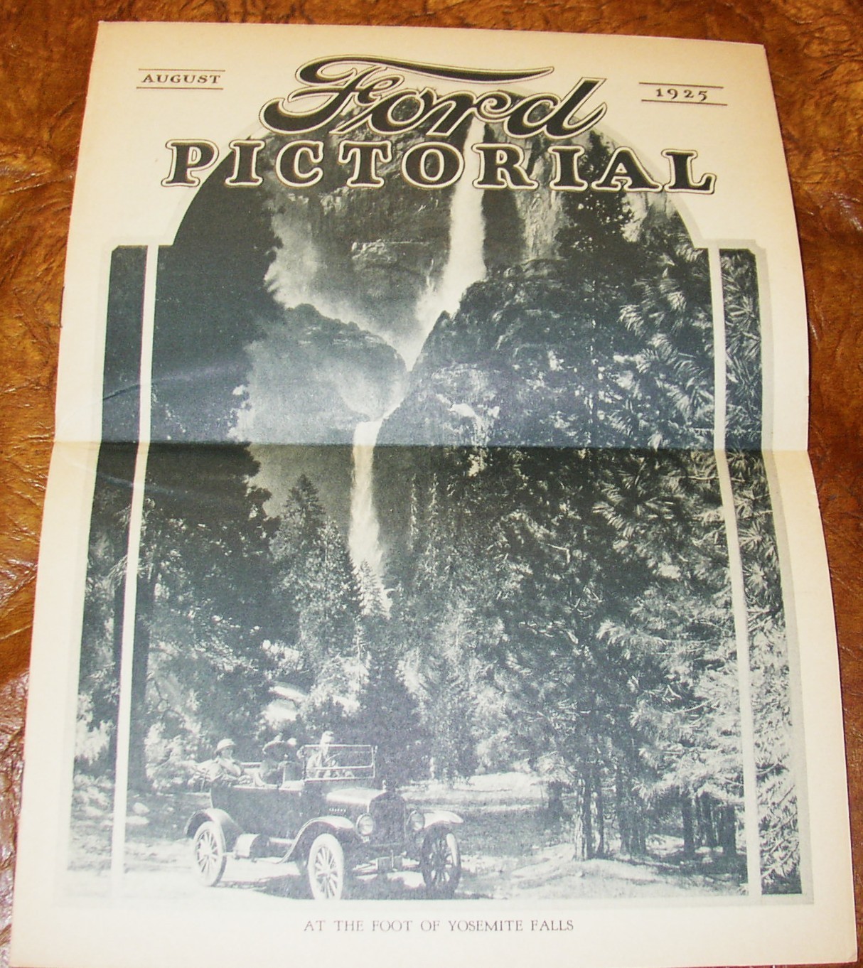 1925 Ford Model T Car Pictorial Ads Travel News Sales Brochure (August ...