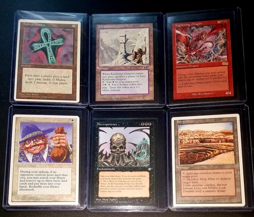 MTG Vintage Lot Of 5 Magic The Gathering Rares Lp | eBay