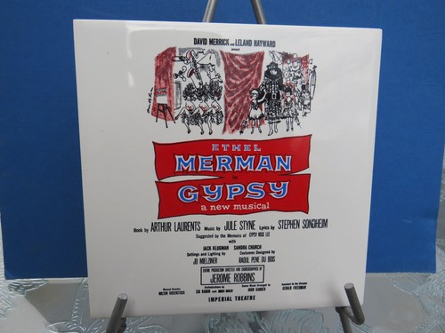 Ethel Merman Design Ny Theater Tile Retro | eBay