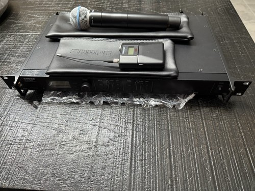 Shure ULXD4D/ULXD2 SM58/ULXD1 Dual Channel Digital Wireless System H50 ...