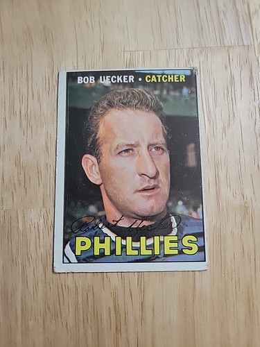 1967 Topps Baseball BOB UECKER #326 Philadelphia Phillies Card | eBay