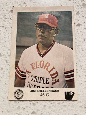 1981-82 Venezuelan Winter League Jim Shellenback Aragua #45 G | eBay