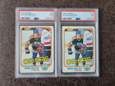 PICK 1 - 1981-82 Topps Hockey Wayne Gretzky #16 - PSA 7 - Edmonton ...