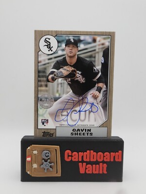 2022 Topps Gavin Sheets 1987 Autograph #87 BA-GSH 40/50 | eBay