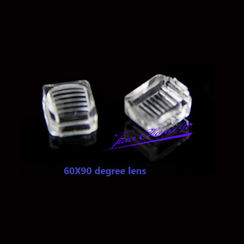 100PCS 30x60 degree lens streak for 5050 SMD LEDs WS2812 APA102 WS2811 ...