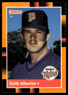 1988 Donruss Baseball's Best Keith Atherton #270 Minnesota Twins 71A | eBay