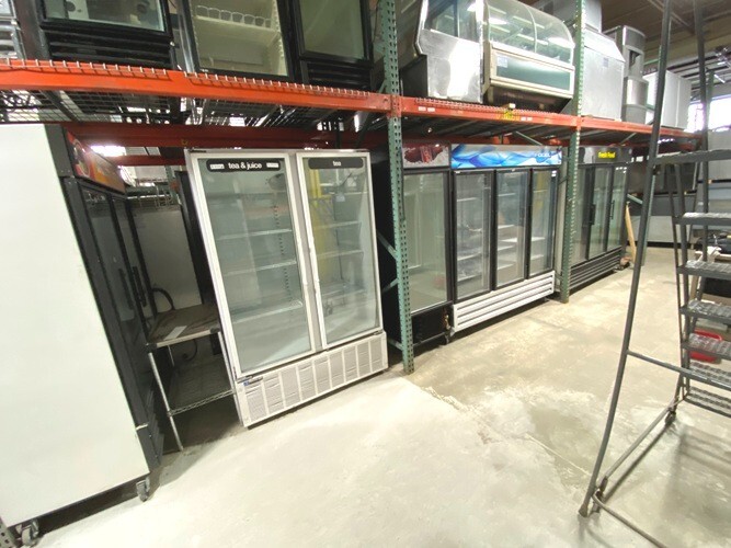 Cooler True GDM-10PT / Pass-Through Refrigerated 2 Glass Doors ...