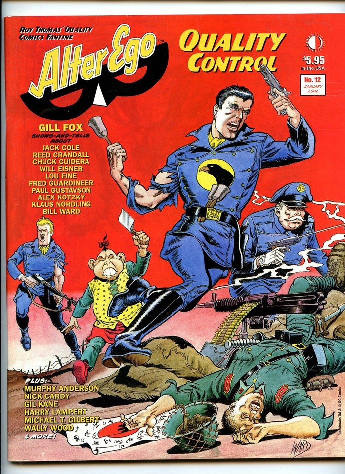 ALTER EGO MAGAZINE 12 TWO MORROW QUALITY COMICS JACK COLE REED CRANDALL ...